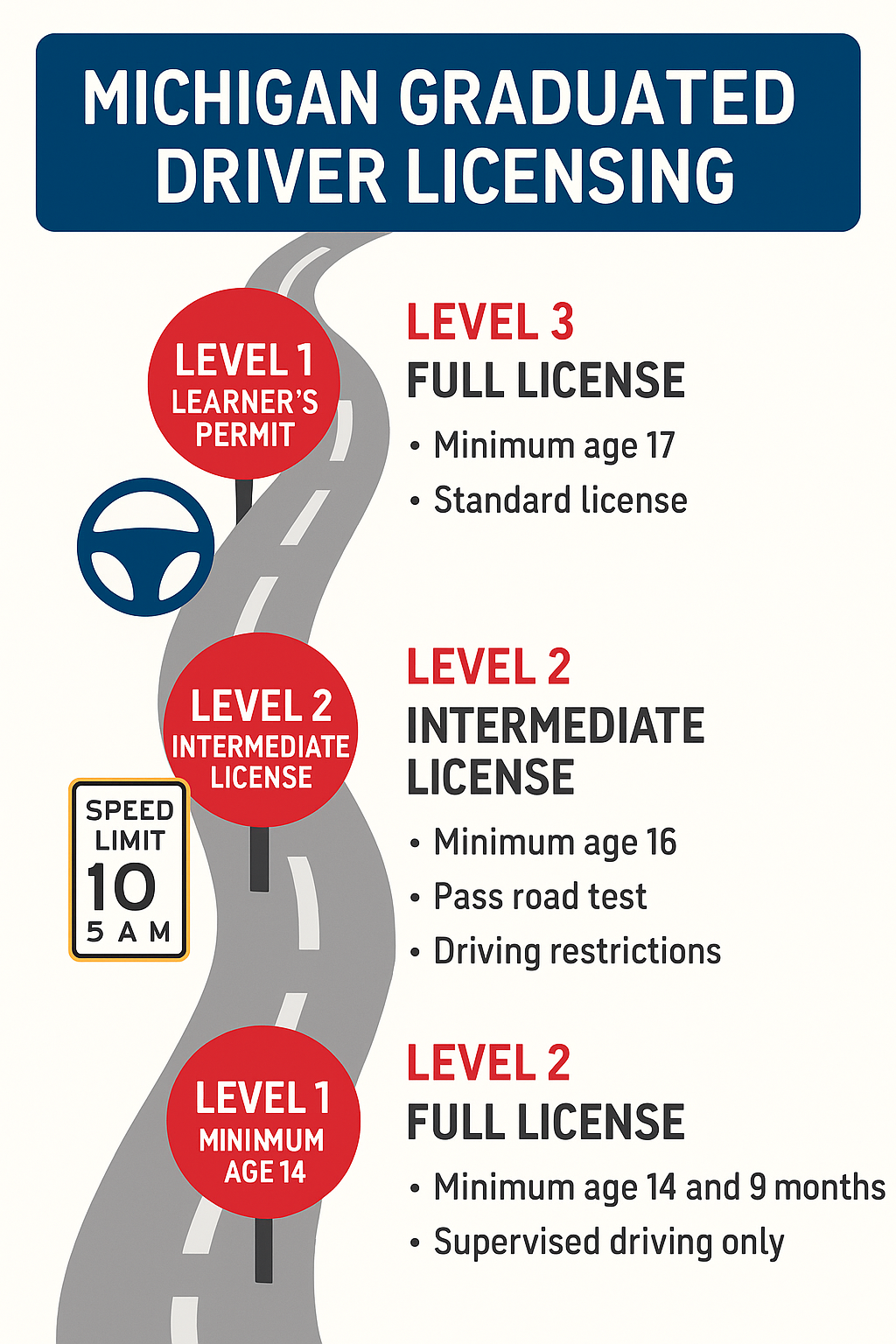Michigan Teen Driver’s License Requirements (2025)